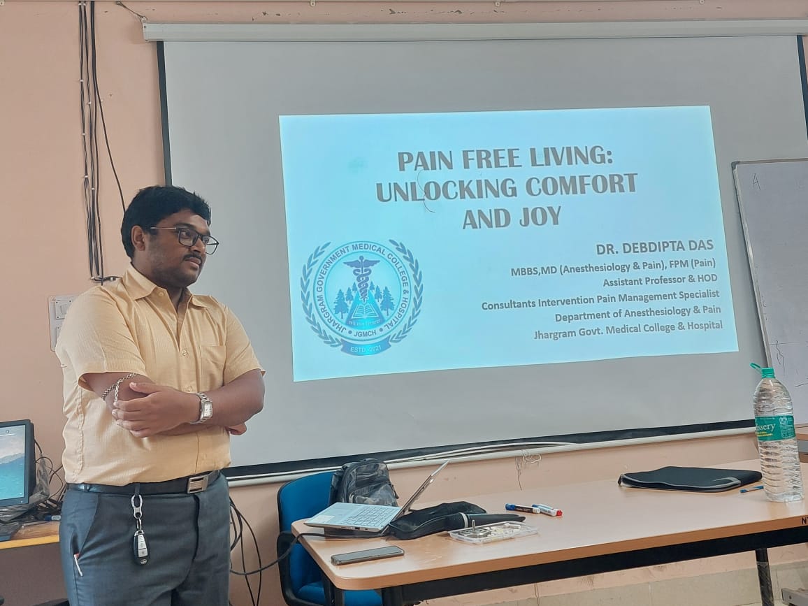 CME on Pain Management by Dept.Of Anesthesia