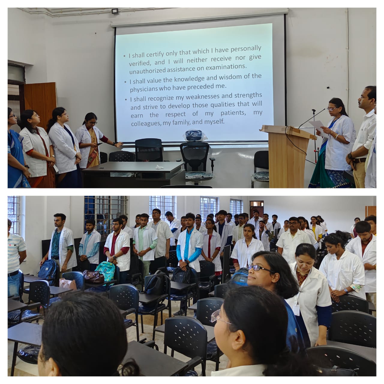 Celebration of WHITE COAT CEREMONY